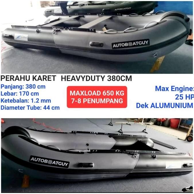 Jual Perahu Karet ( Rubber Boat ) Mancing / Rescue Heavy Duty Pvc Lcr ...