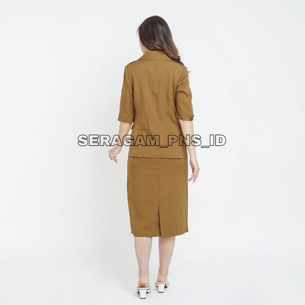 Jual NEW BLAZER PREMIUM Setelan Blazer PNS ASN Seragam PNS Pemda Baju Dinas Setelan Jas PDH ...