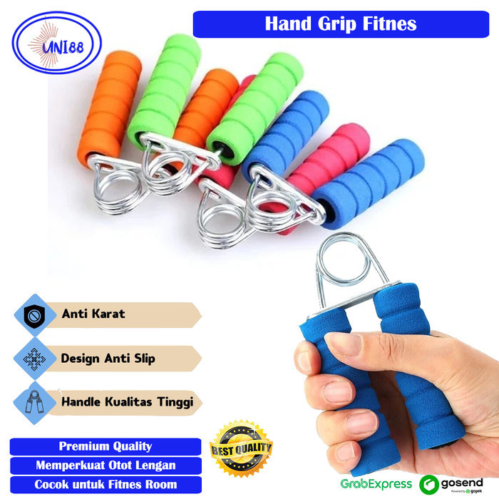 Jual Handgrip Hand Grip Alat Fitnes Latihan Otot Lengan Olahraga Tangan ...
