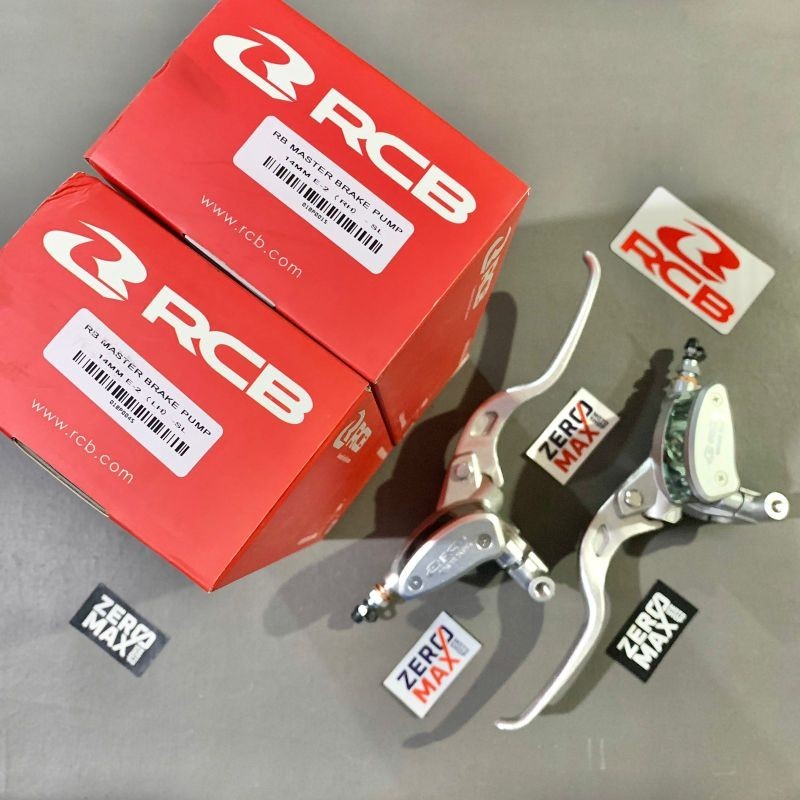 Jual Master Rem RCB Racing Boy E2 E-2 Oval 14mm Silver All New NMAX ...