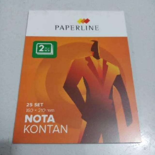 Jual Bon Nota Kontan Paperline 2 Ply / Rangkap 2 Rangkap Besar (10 Pcs ...