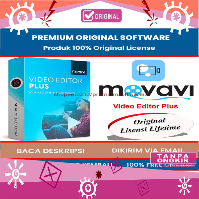 Jual Spypro / Movavi Video Editor Plus 2023 Lifetime Pro Aplikasi ...