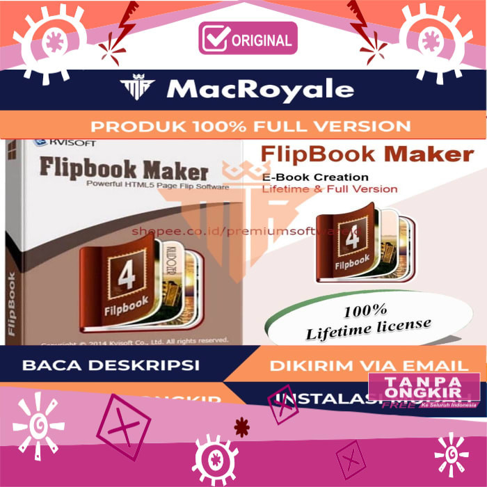 Jual Spypro / Kvisoft Flipbook Maker Pro Lifetime Terbaru 2023 Buat E-Book Dan Katalog Digital ...