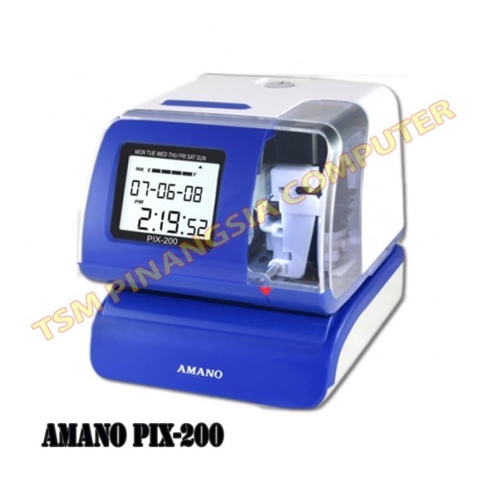Jual Mesin Absen Amano PIX-200 Electronic Time Stamp Amano Time Clock ...