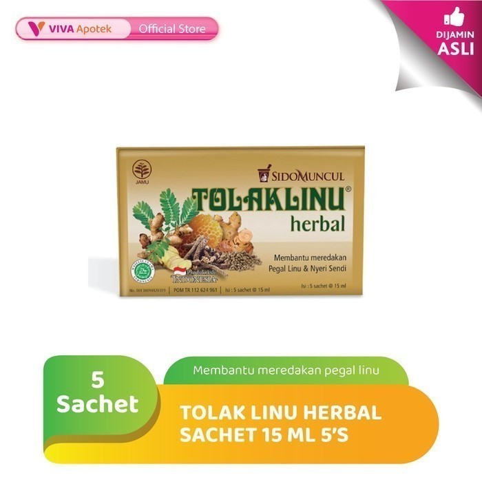 Jual Tolak Linu Herbal 15 ml (5 Sachet) | Shopee Indonesia