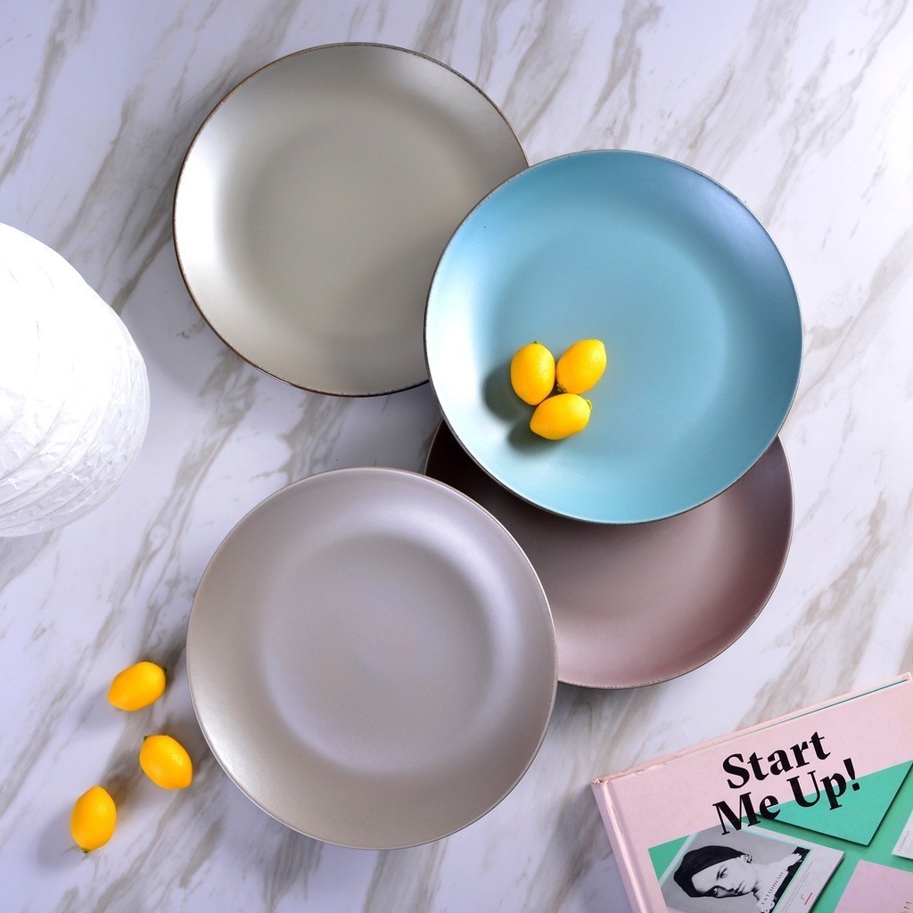 Jual SANGO Set Piring Makan Pearl Chic Stone Mix (Isi 4) | Shopee Indonesia