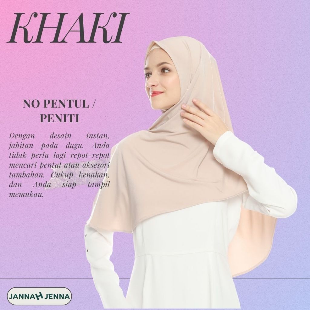 Jual NEW PREMIUM DAILY HIJAB Hijab Instant Segitiga Jersey Korea New ...