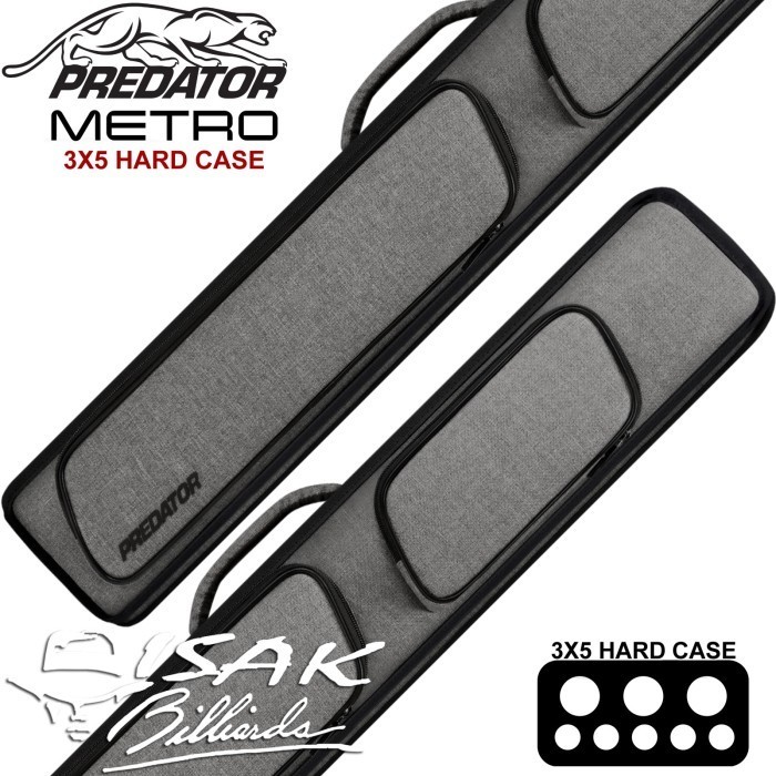 Jual Predator Metro 3x5 Grey Hard Case - Tas Stick Billiard Pool Cue ...