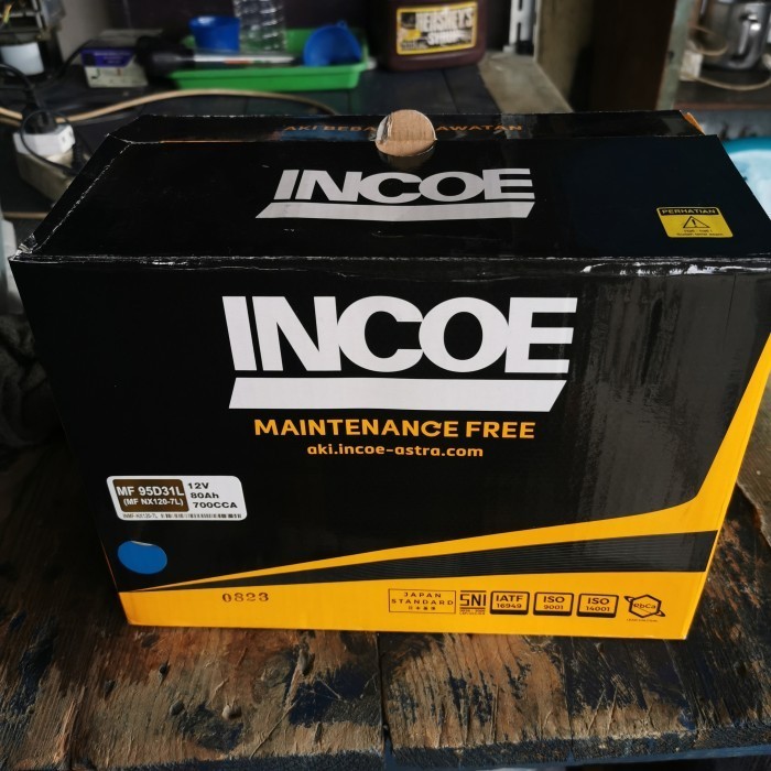 Jual HARGA DISC - AKI BATERAI KERING INCOE MF 95D31L/NX120-7L STRADA ...