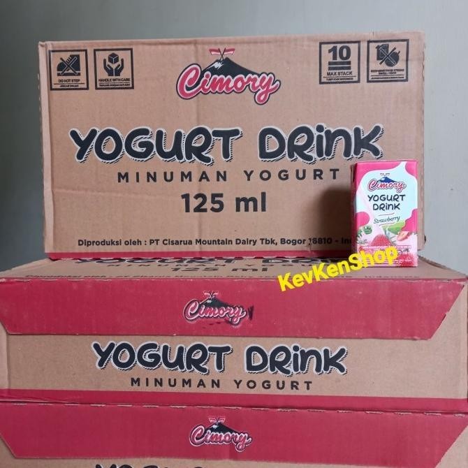 Jual Cimory Yogurt Drink 125 Ml Uht 125Ml Harga Per Dus Isi 40 | Shopee Indonesia