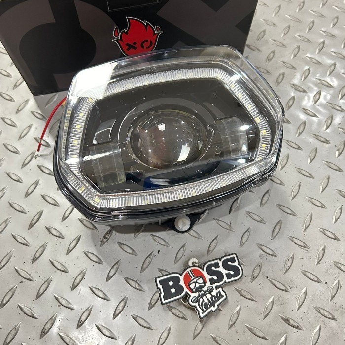 Jual Headlamp Led Daymaker Race Boy With Led Drl Vespa Sprint | Shopee ...