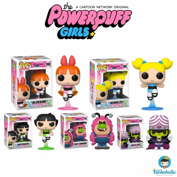 Jual Funko POP! Set Promotion Animation - The Powerpuff Girls [5 items] | Shopee Indonesia