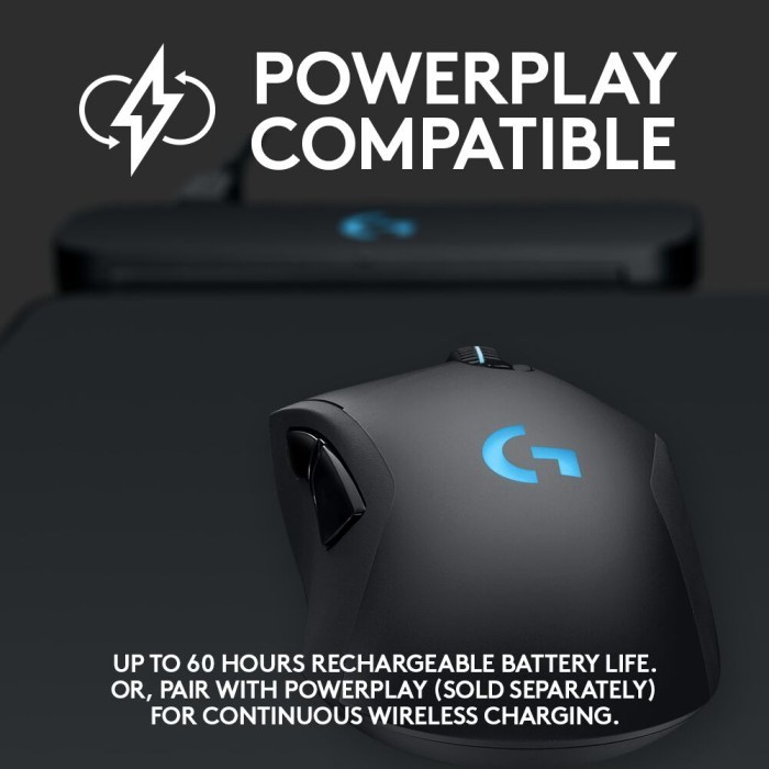 Jual Logitech G703 Hero Lightspeed Mouse Gaming Wireless Rgb Hero 25K Dpi | Shopee Indonesia