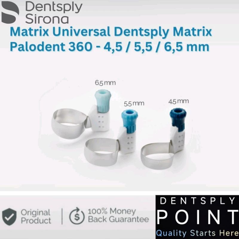 Jual Dental Matrix Universal Dentsply matrix Palodent 360 per pcs ...