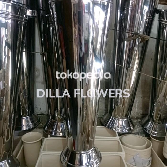 Jual Vas Bunga Alumunium Stainless Ukuran Besar | Shopee Indonesia