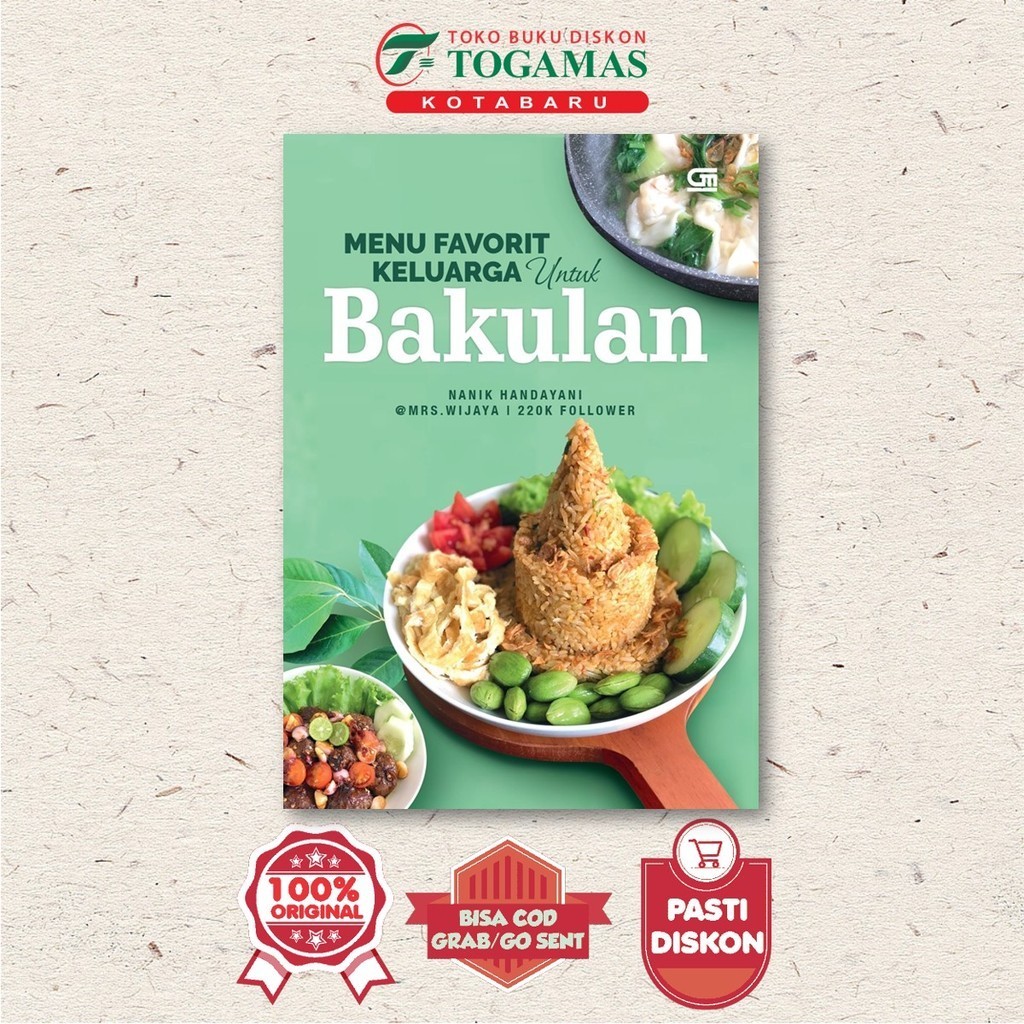 Jual Menu Favorit Keluarga Untuk Bakulan - Nanik Handayani - Gramedia ...