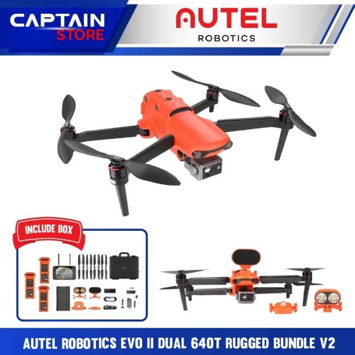 Jual Autel Robotics EVO II Dual 640T Rugged Bundle V2 Drone Autel ...
