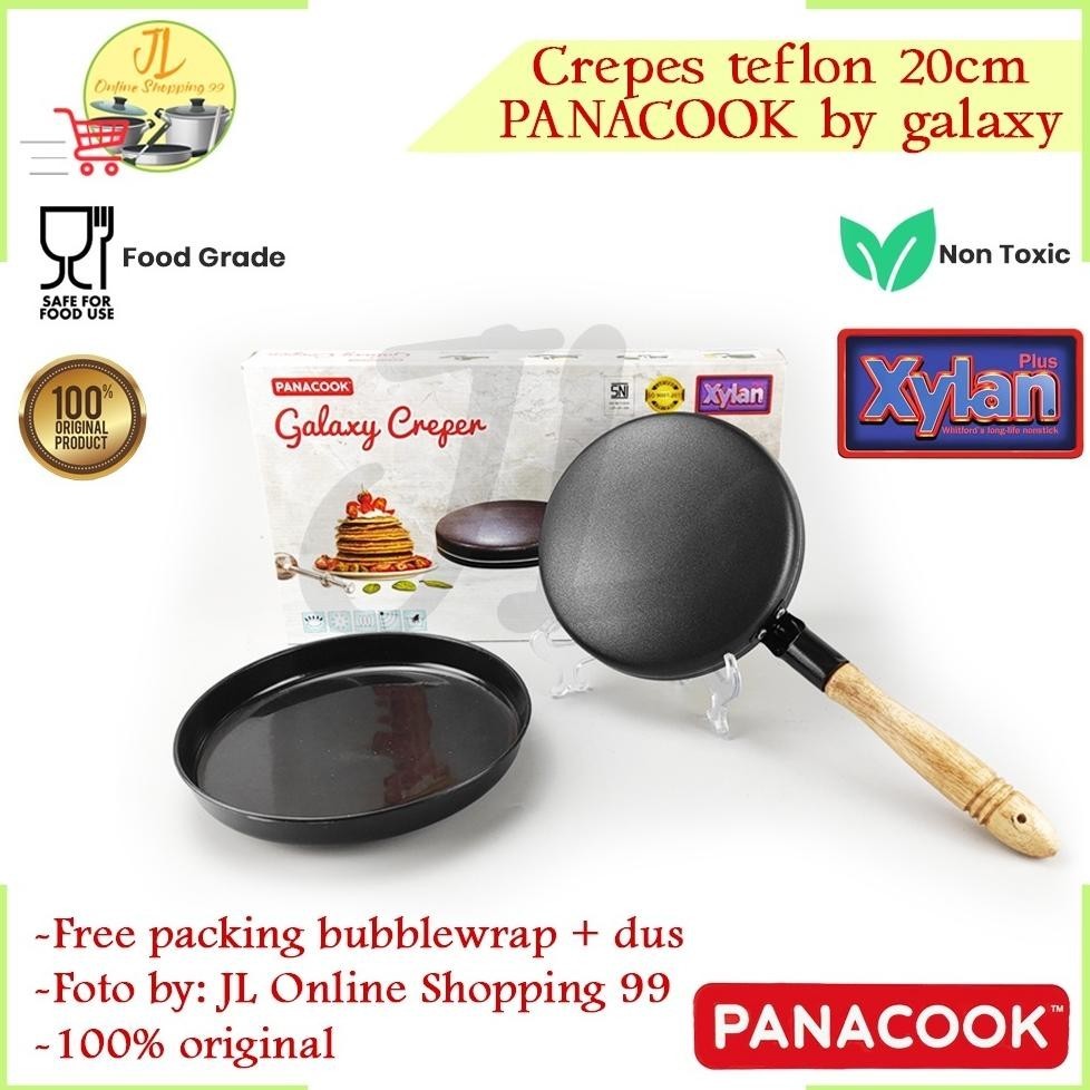 Jual READYYY KIRIM >> CREPES PAN TLON 20CM SUPER / CETAKAN KUE DADAR ...