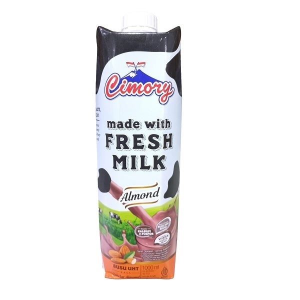 Jual CIMORY UHT MILK ALMOND 1L | Shopee Indonesia