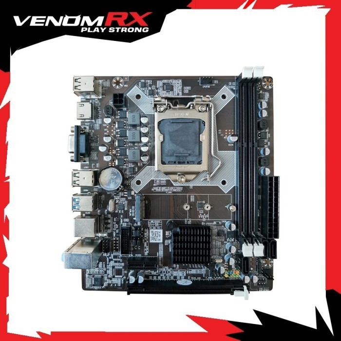 Jual Motherboard H81 Venom Rx M.2 Nvme, Sata 3, Usb 3.0, Hdmi, Vga ...