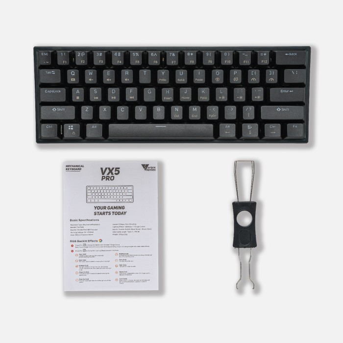 Jual Vortexseries Vx5 Pro 60% Mechanical Keyboard | Shopee Indonesia