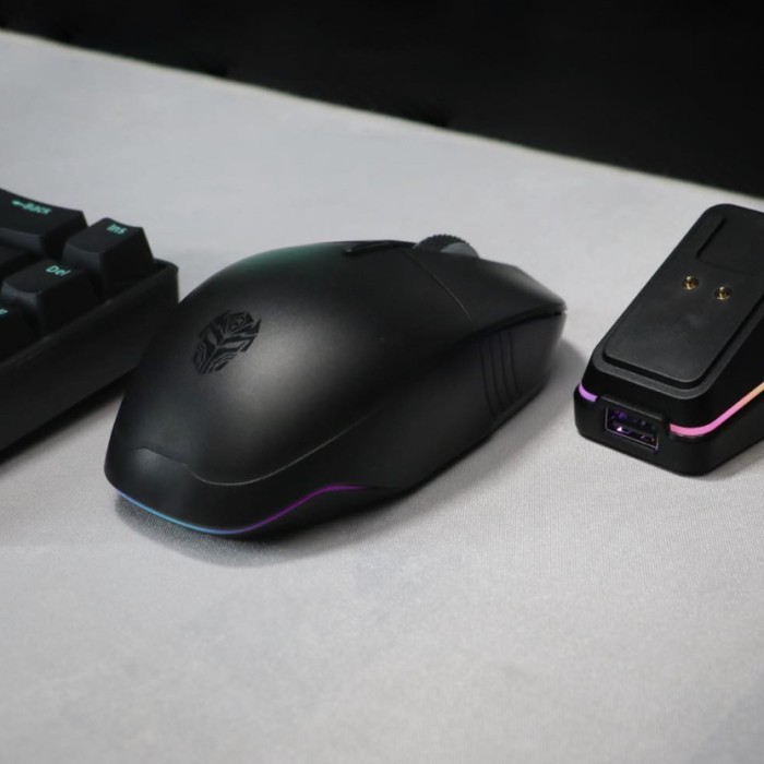 Jual Rexus Rx130 Shaga Wireless Gaming Mouse 3 Connection Rgb ...