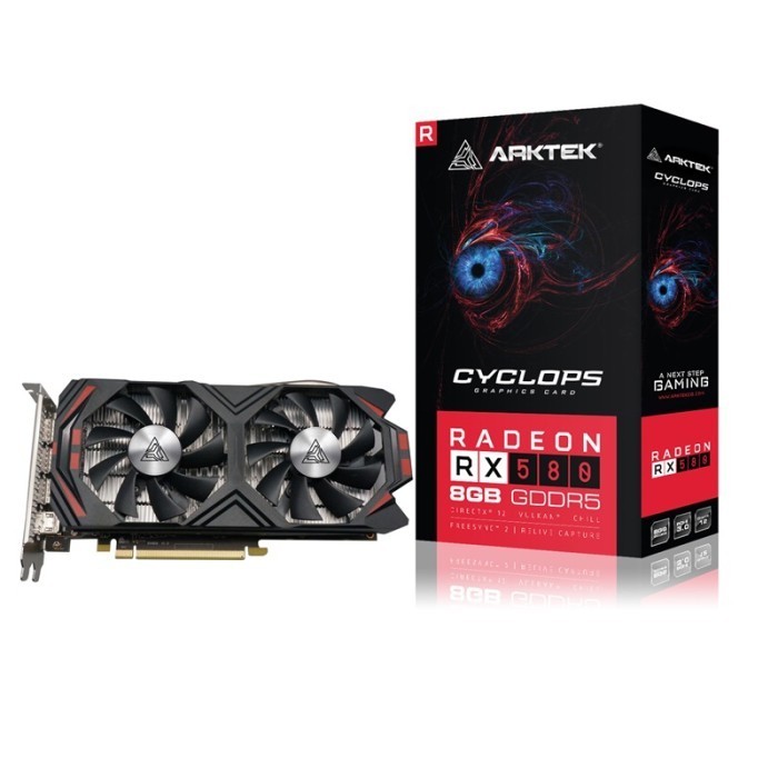 Jual Arktek Radeon Rx 580 8Gb Gddr5 Cyclops | Shopee Indonesia