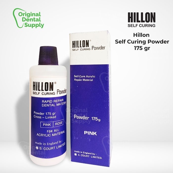 Jual ACRYLIC POWDER GIGI MEREK HILLON SELF CURING 175 GR | Shopee Indonesia