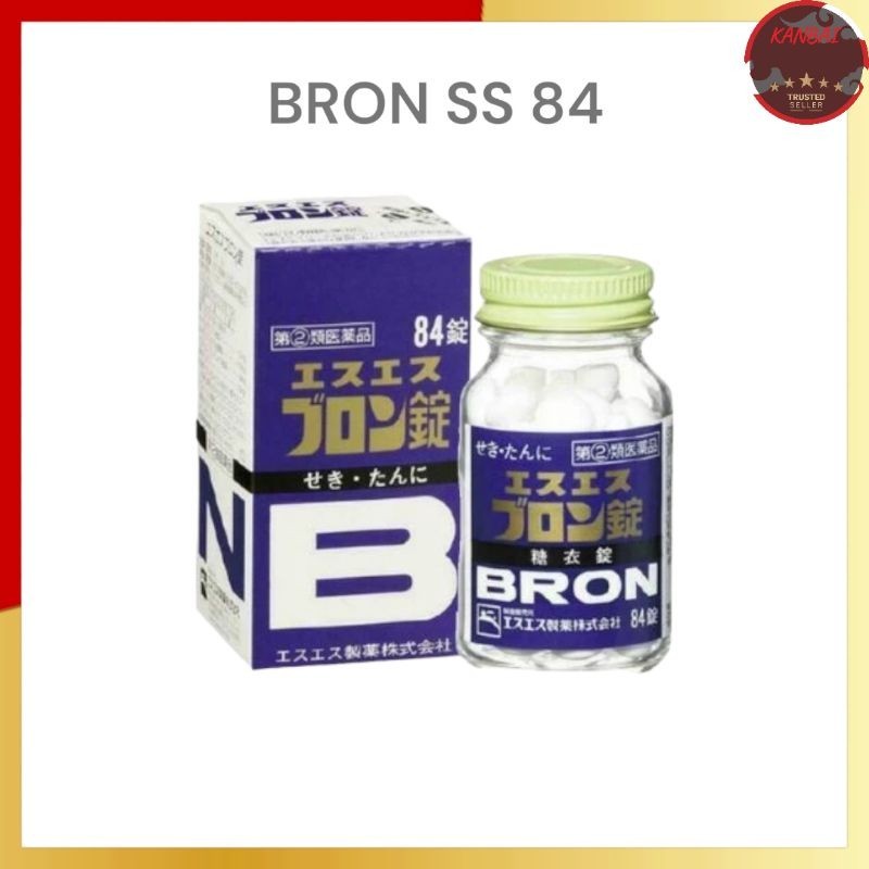 Jual Bron SS 84 Tab (Obat Batuk) - (Original Japan) | Shopee Indonesia