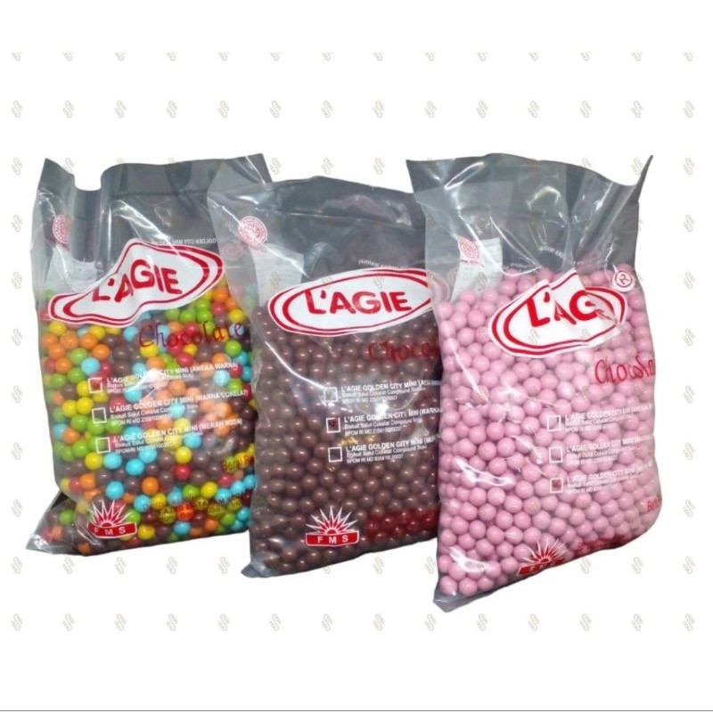 Jual L'agie Golden Mini 1Kg / Lagie Mini 1kg / 1 kg / Lagie Warna Warni ...