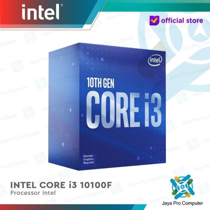Jual Processor Intel Core I3 10100F Box Comet Lake Socket Lga 1200 | Shopee Indonesia