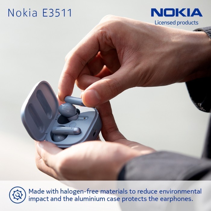 Jual Nokia E3511 Tws Anc True Wireless Earphonesi P44 Low Latency-Black | Shopee Indonesia