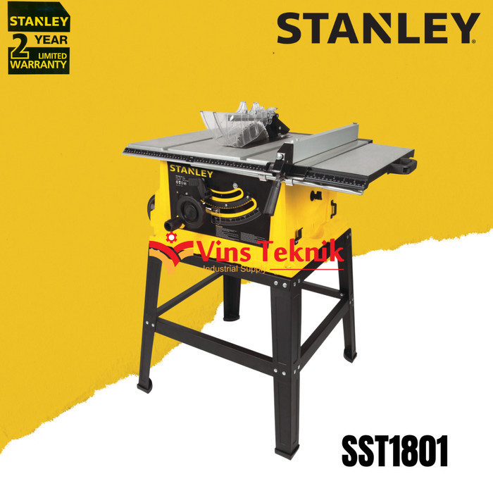 Jual Mesin Meja Potong 10 Inch Table Saw Sst1801 Stanley Sst 1801 ...