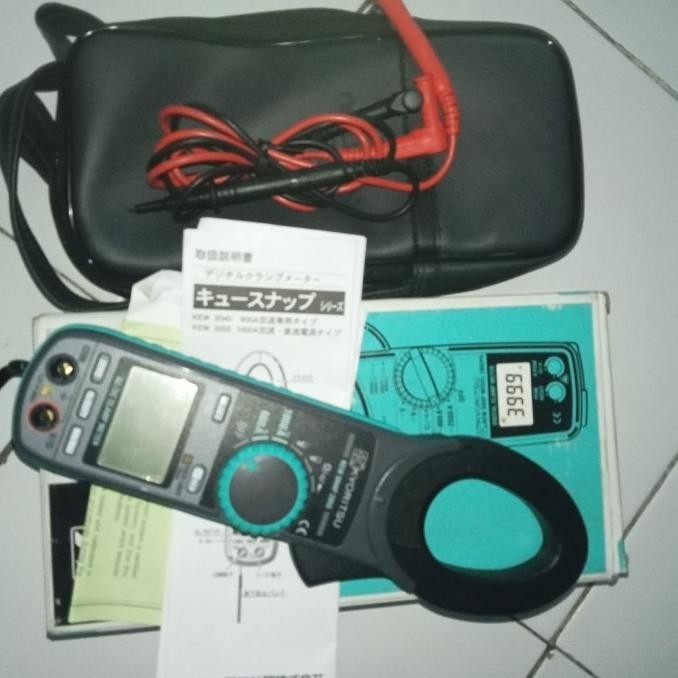 Jual Digital Clamp Meter / Tang Ampere Ac/Dc 1000A Kyoritsu 2055 ...