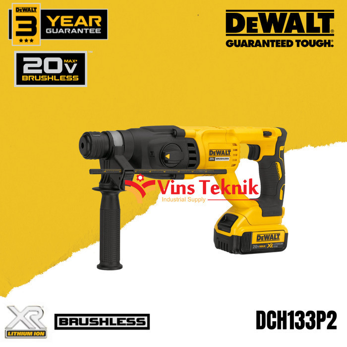 Jual Dewalt Dch133 Mesin Bor Beton Baterai Hammer Drill Dewalt Dch133P2 ...
