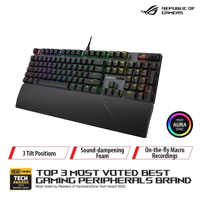 Jual Asus Rog Strix Scope Ii Mechanical Gaming Keyboard | Shopee Indonesia