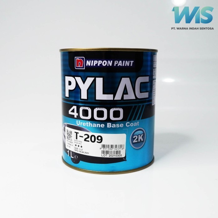 Jual Nippon Paint PYLAC T - 209 Black Mica 1 ltrset GRT Painted ...