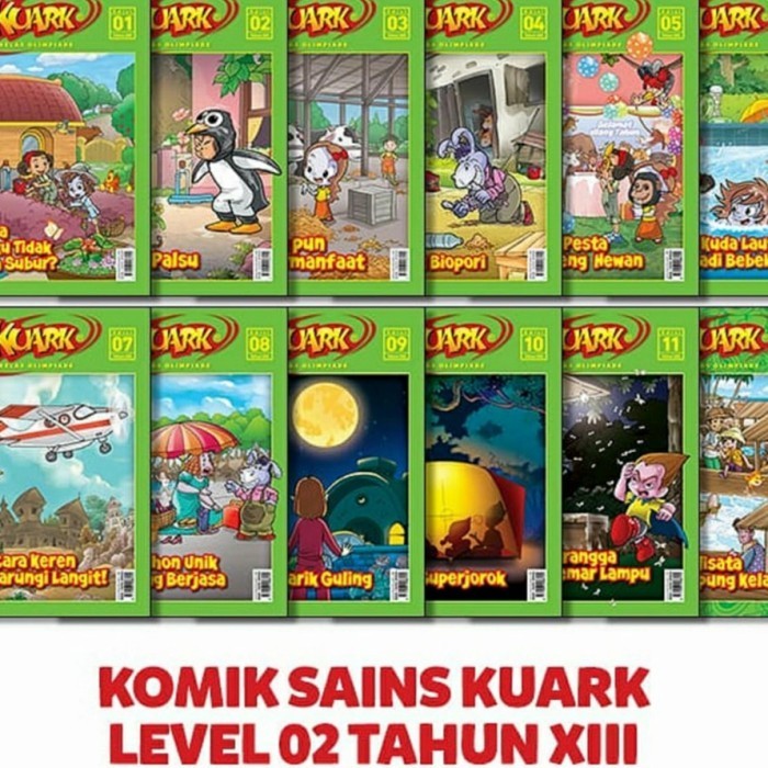 Jual PROMO!!! Kuark th 13 level 2 paket 10 buku | Shopee Indonesia
