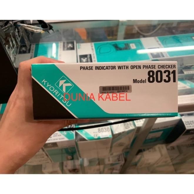 Jual Phase Indicator Kyoritsu 8031 3 Phase Sequence Rotation Checker ...