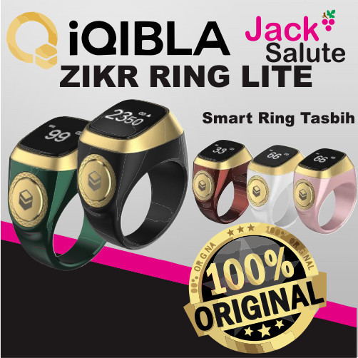 Jual Tasbih Digital Zikr Ring Zikr1 Lite Smart Ring Tasbeh Iqibla Zikir ...
