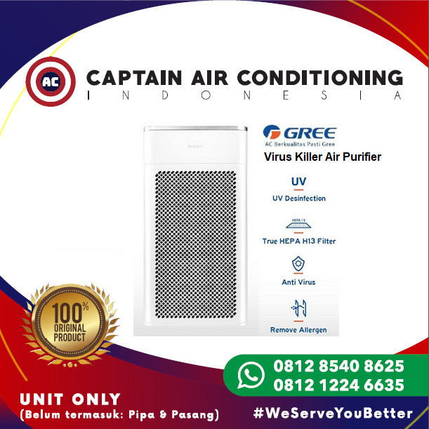 Jual Air Purifier Gree Gcf-200Aana (Virus Killer) | Shopee Indonesia