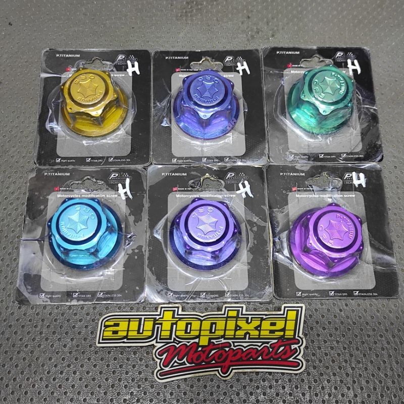 Jual Mur roda belakang titanium vario beat scoopy GR5 vietnam | Shopee ...