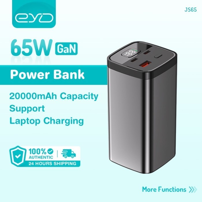 Jual Eyd 20000Mah/65W Pd 3.0 Powerbank Super Fast Charging Power Bank ...