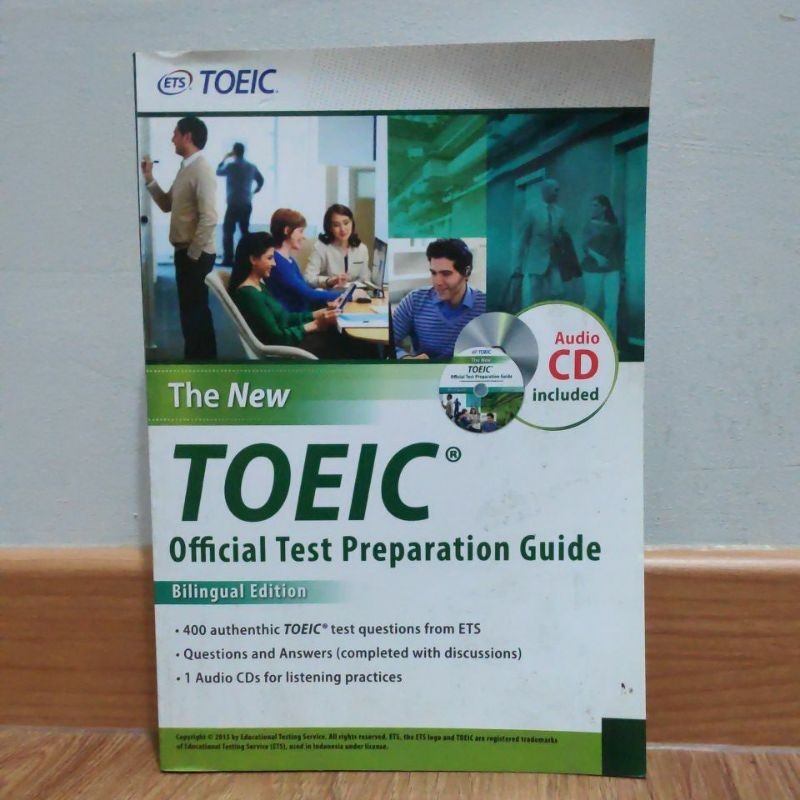 Jual The New TOEIC Official Test Preparation Guide Bilingual Edition ...