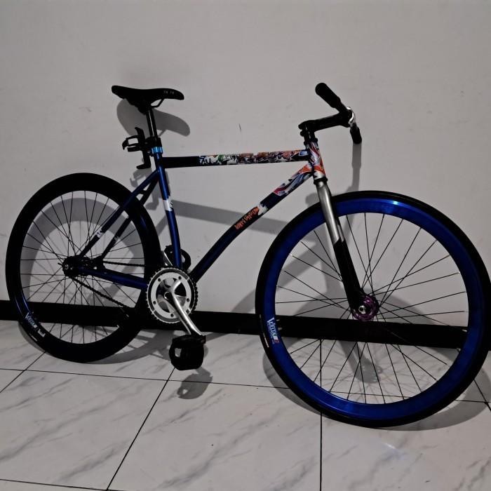 Jual SEPEDA FIXIE WIM CYCLE FRAME LURUS GEOMETRY BAGUS | Shopee Indonesia