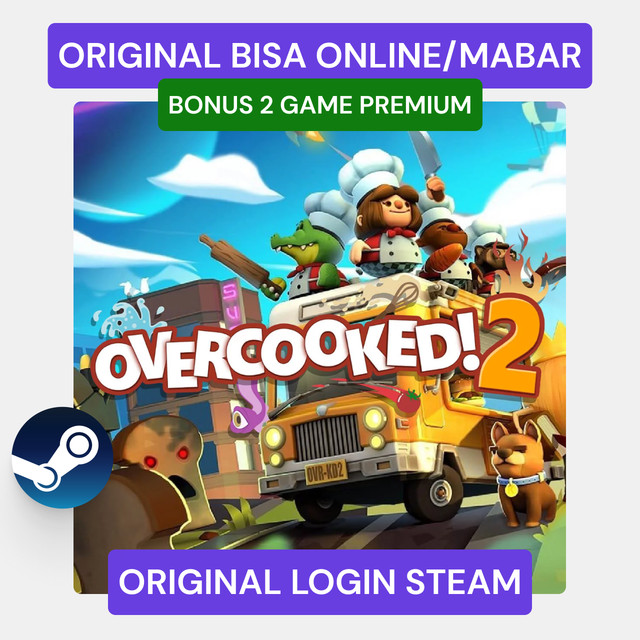 Jual Overcooked 2 ONLINE MULTIPLAYER PRIVATE TERMURAH GAME PC LAPTOP BONUS GAME | Shopee Indonesia