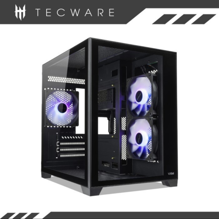 Jual Tecware Vxm V2 Pro - Dual Chamber Gaming M-Atx Case Pc | Shopee ...