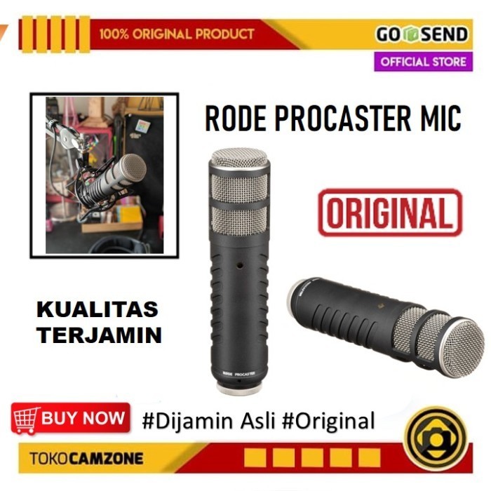 Jual Rode Procaster Broadcast Dynamic Microphone | Shopee Indonesia