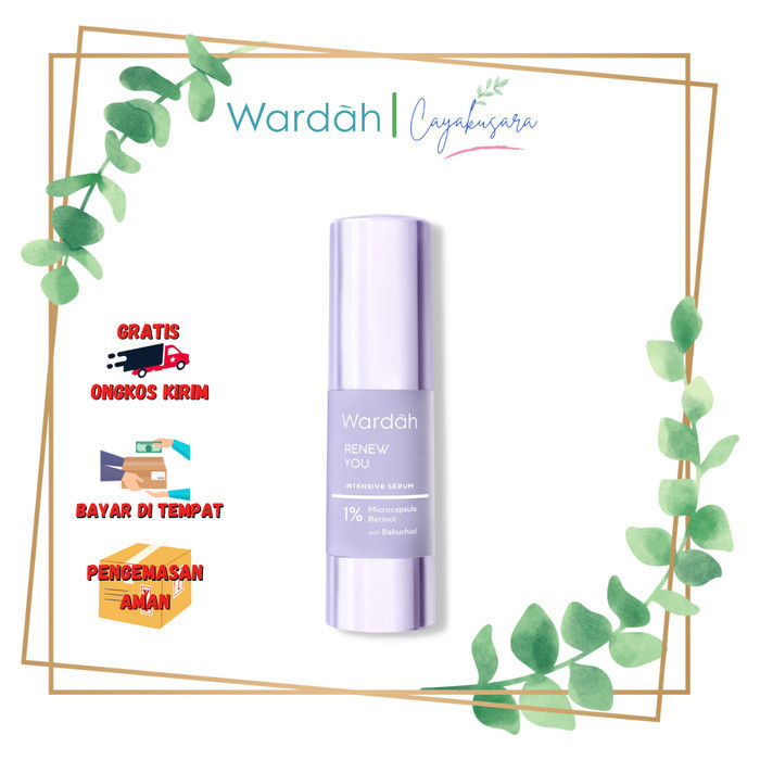 Jual Wardah Renew You Intensive Serum With Bakuchiol Retinol ...