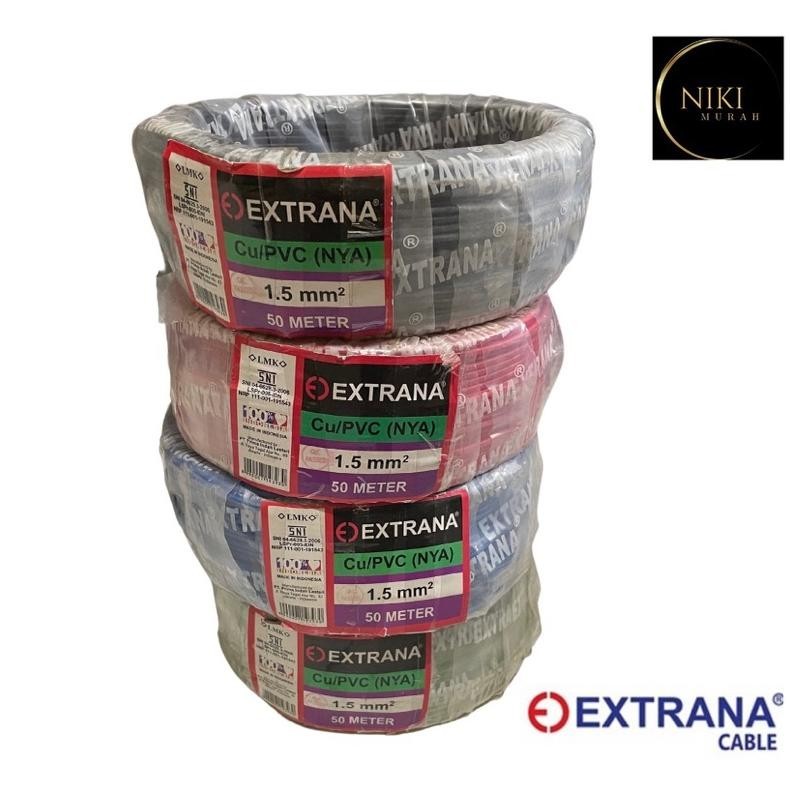 Jual Kabel Extrana NYA 1.5mm 50meter | Shopee Indonesia